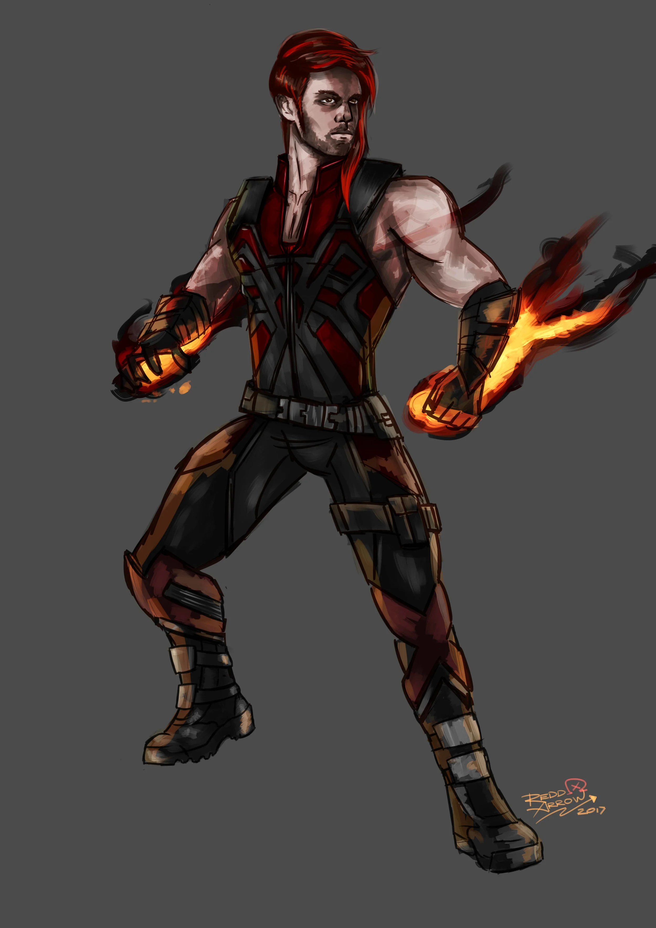 Red Arrow Concept Art