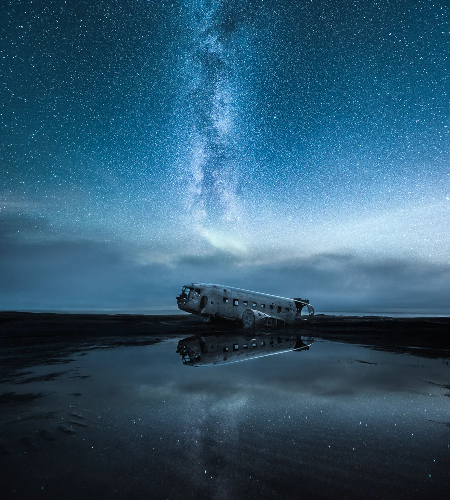The Abandoned World - Plane wreck in Iceland — Mikko Lagerstedt