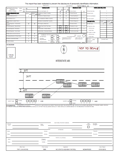 Police Report Number Codes
