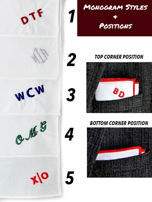 Custom Pocket Squares