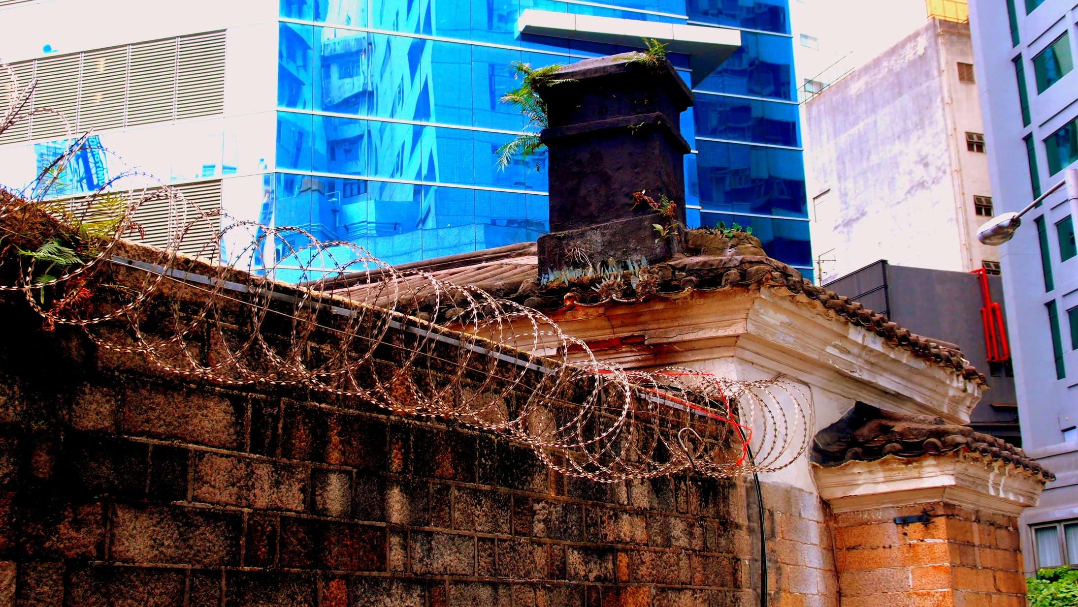 Old Town Central | The very old Victoria Prison complex in Hong Kong ...