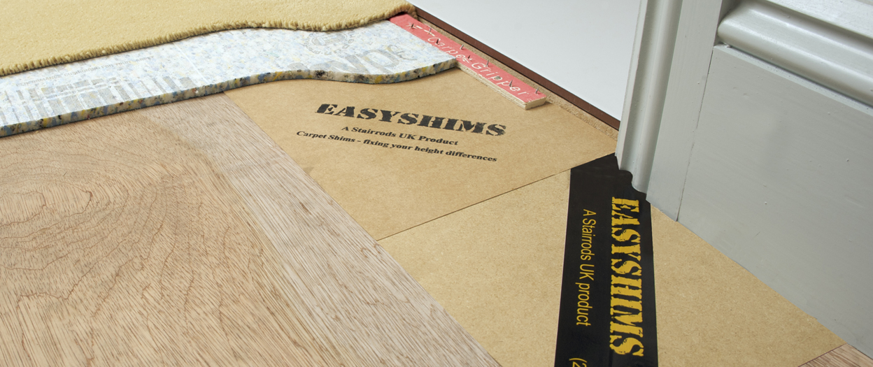 Stairrods UK Easyshim to fix your height differences in 4 heights