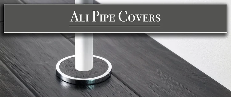 Stairrods UK Decorative Pipe Covers 7 designs and 7 colours