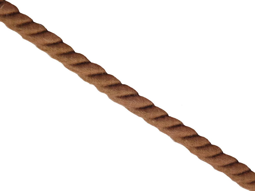 Easybind decorative rope carpet edging beiges blacks browns