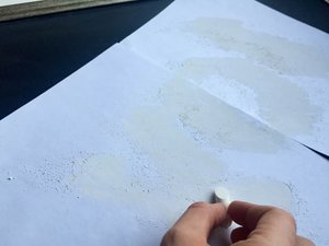 Stencilling with Chalk - News