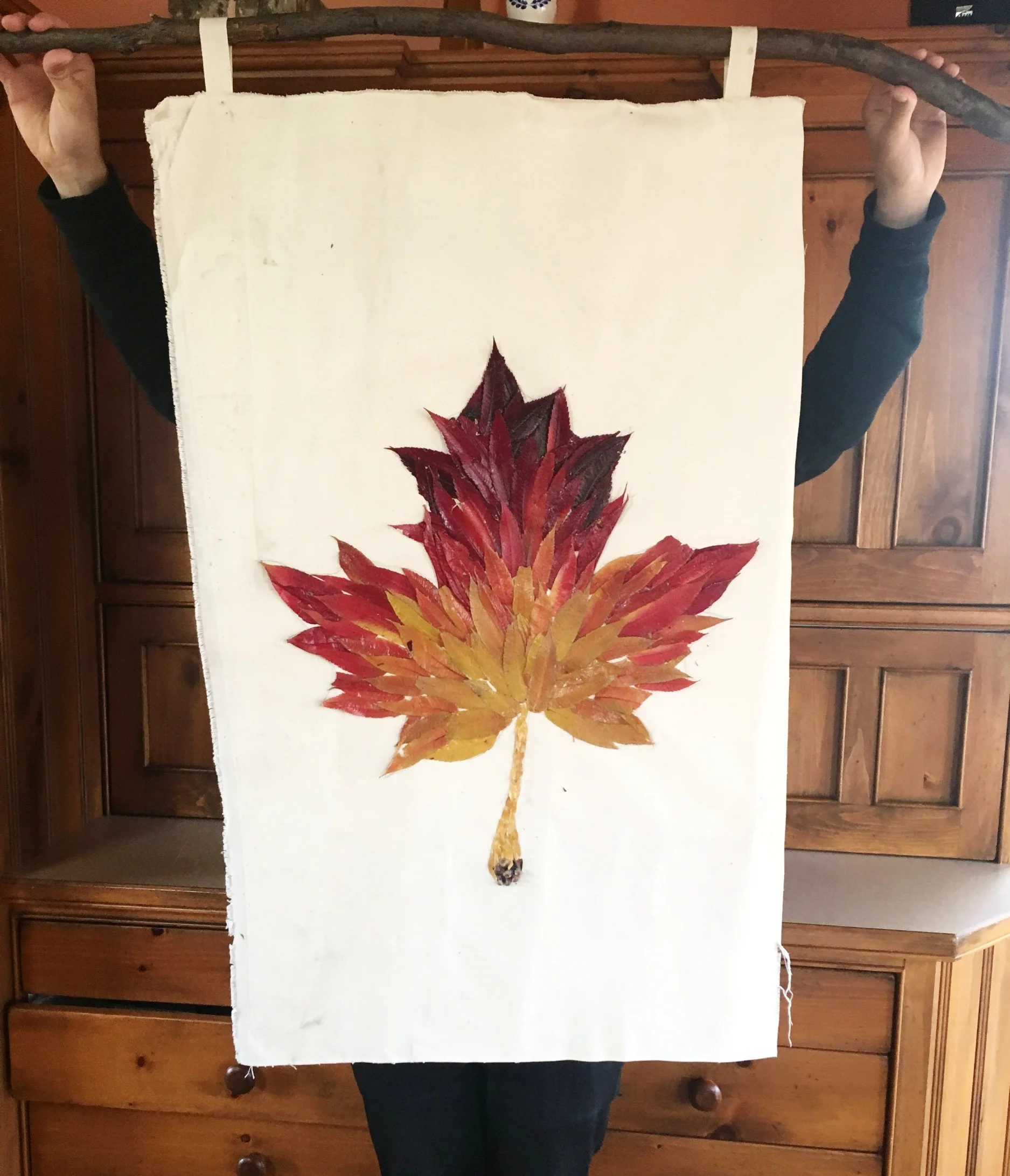 Leaf Mosaic Art Project - Arts & Crafts Ideas