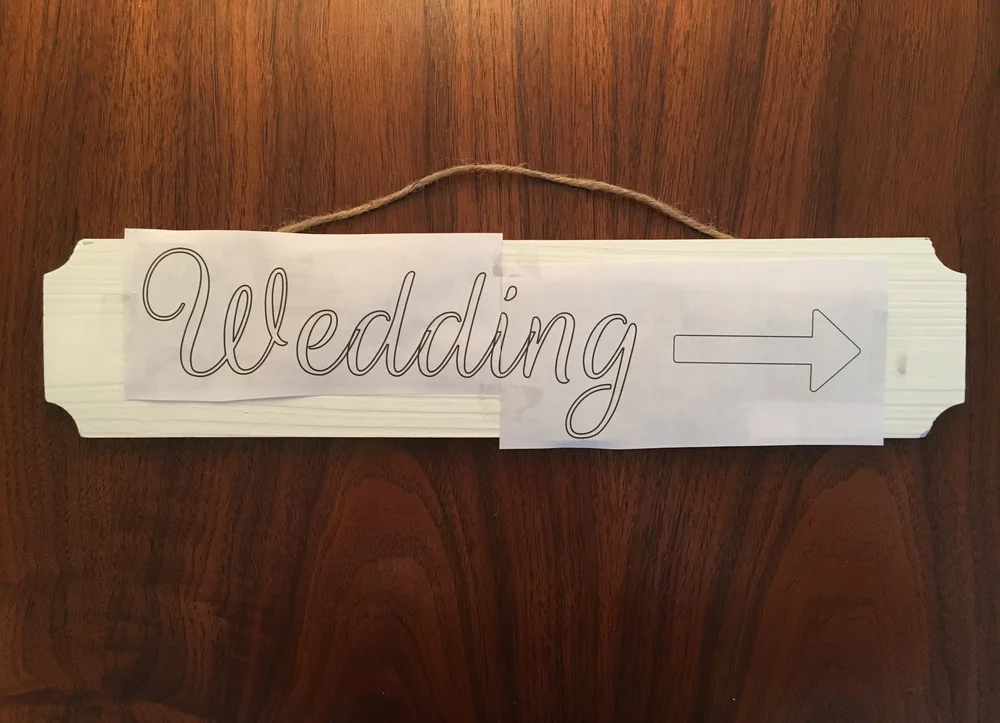 How to Make a Wedding Sign - News