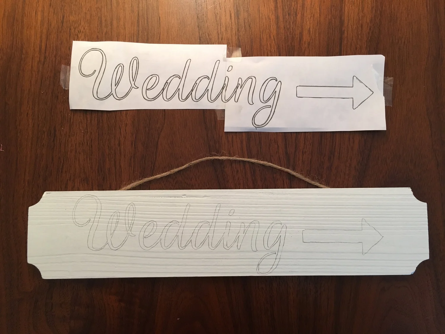 How to Make a Wedding Sign - News