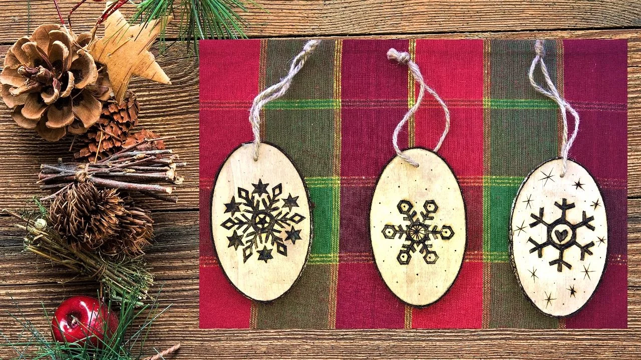 How to Wood Burn a Christmas Ornament - News