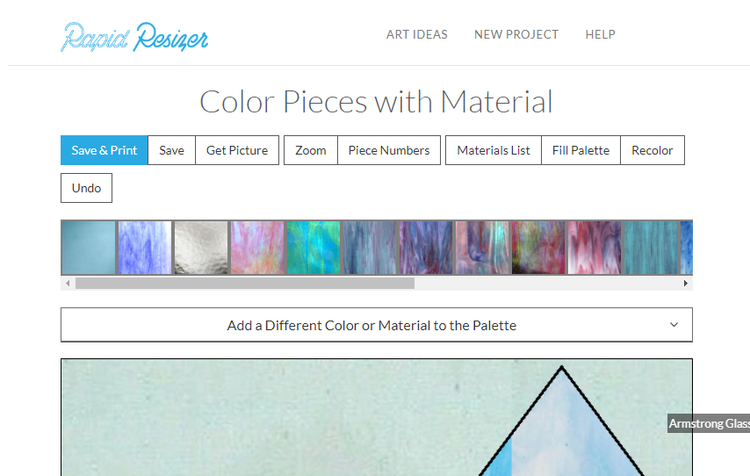 How to Use Rapid Resizer for Stained Glass - News