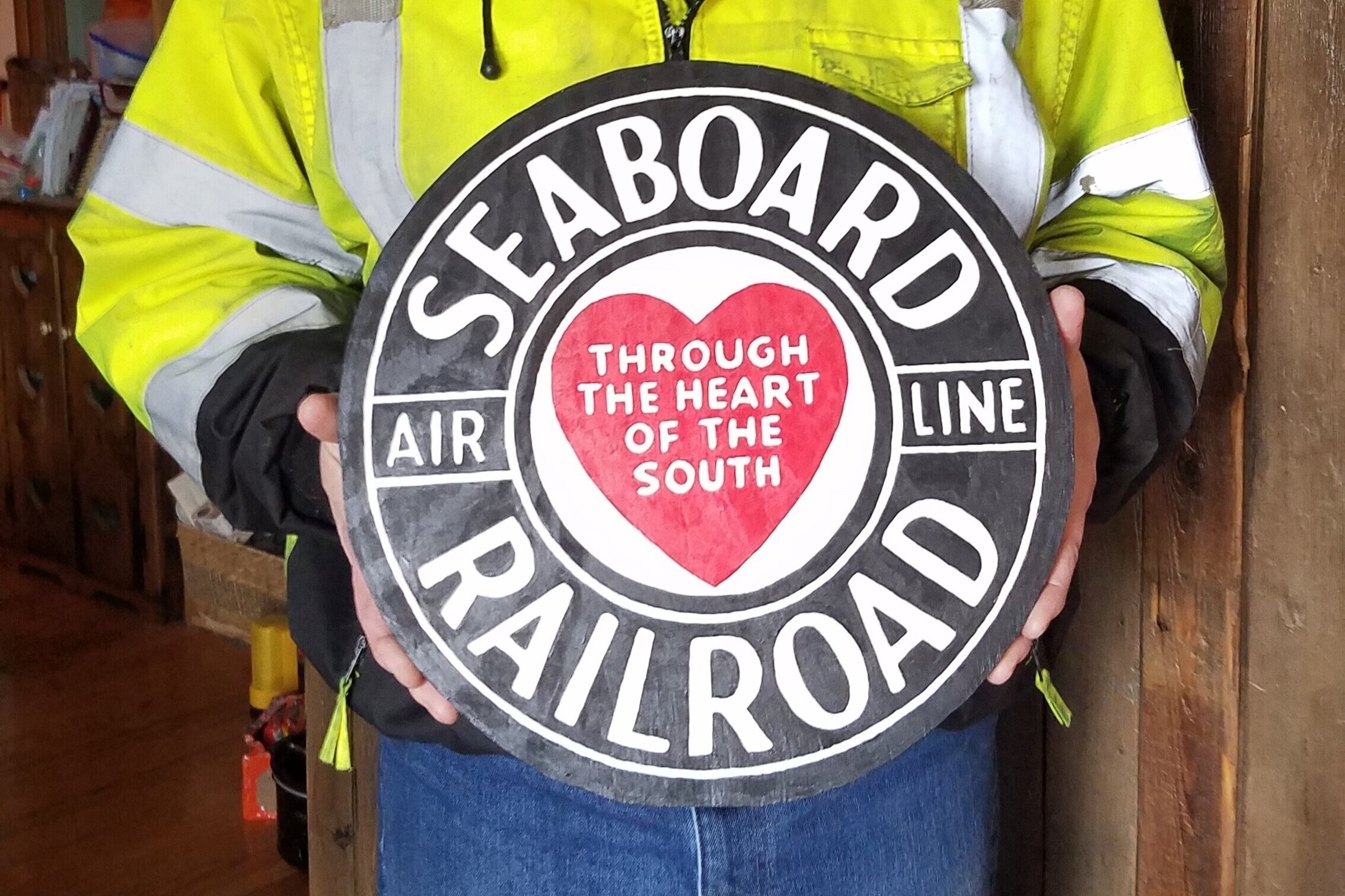 Wooden Railroad Signs by Derrick Hawks - News