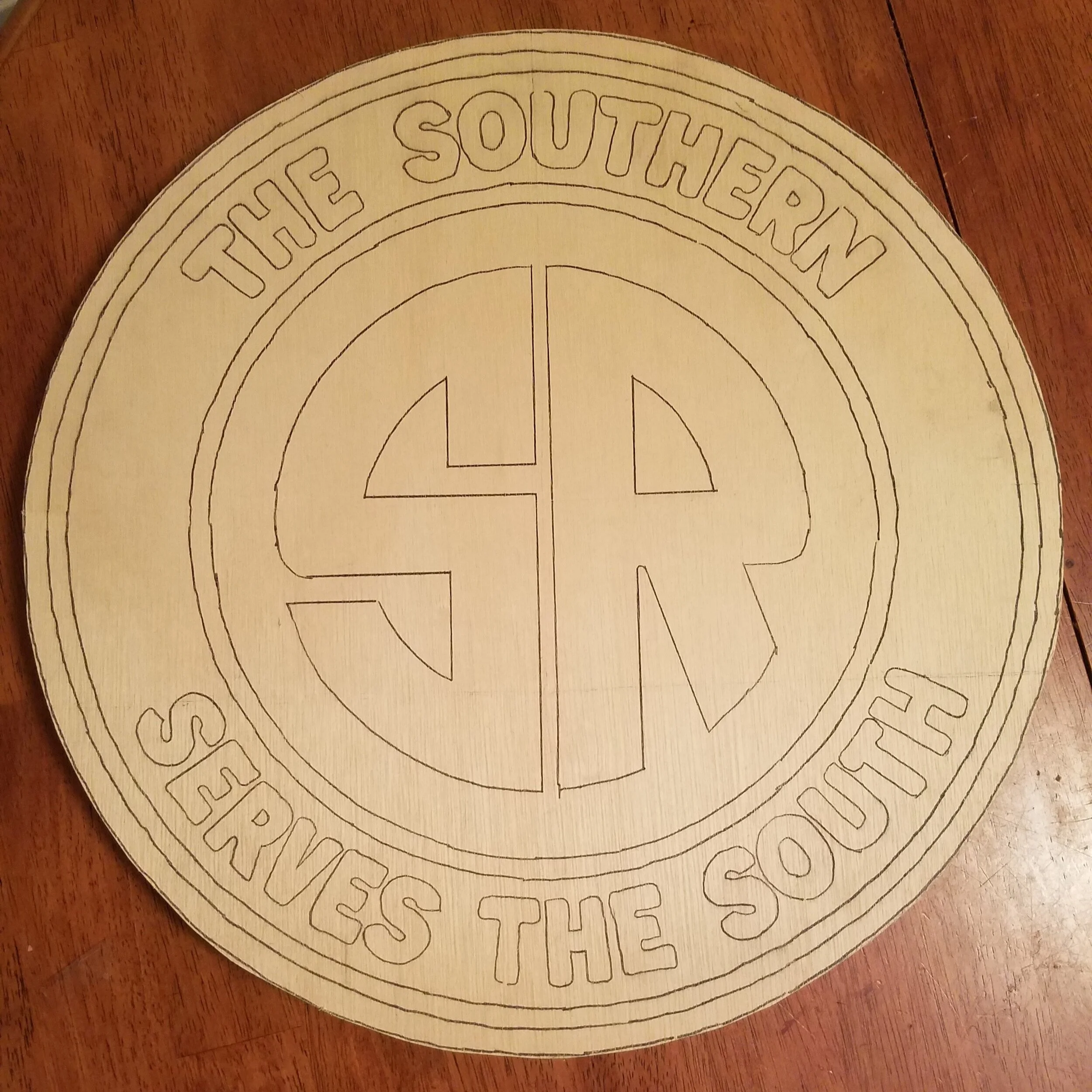 Wooden Railroad Signs by Derrick Hawks - News