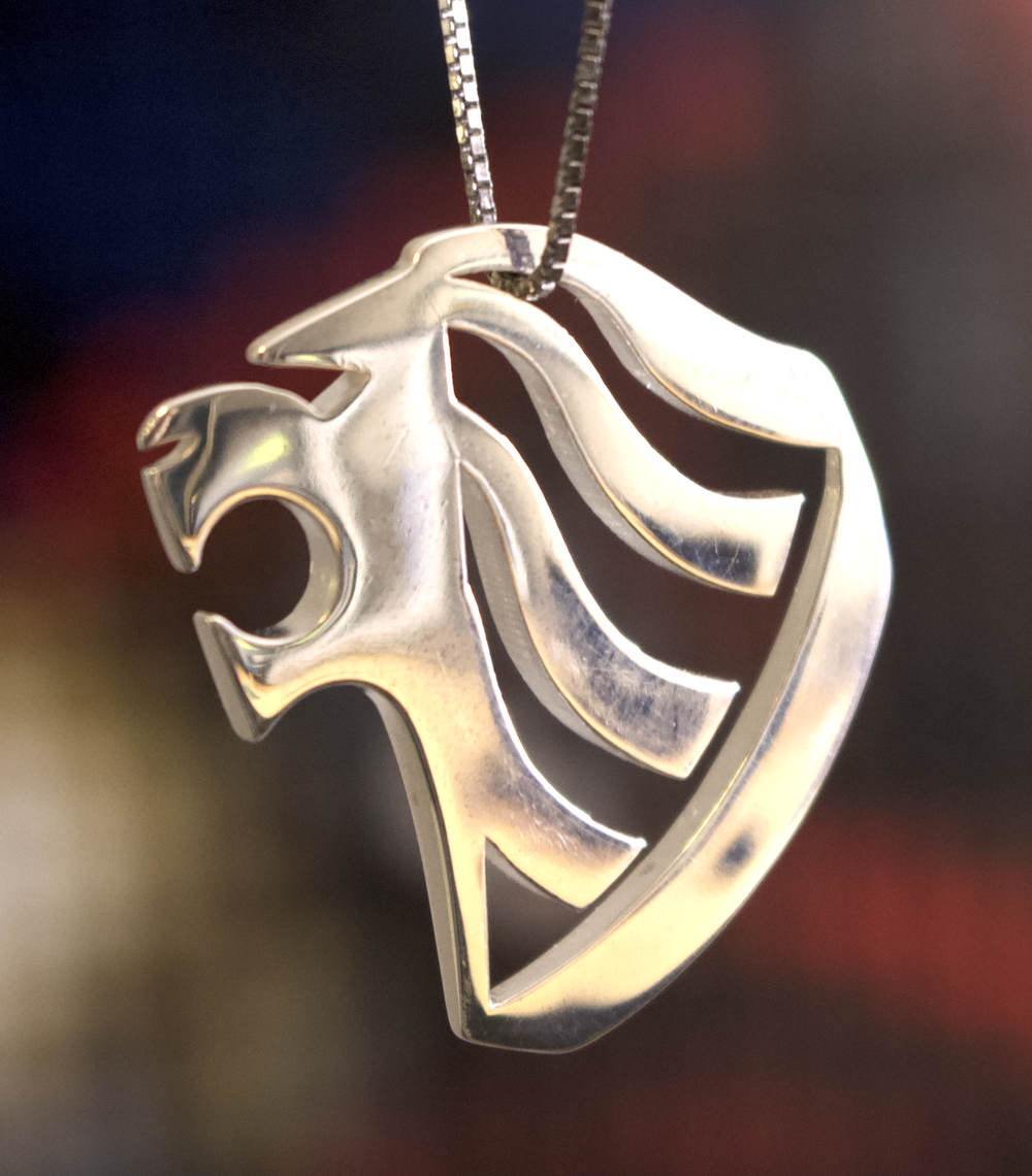 3D Printed Silver Pendant - News