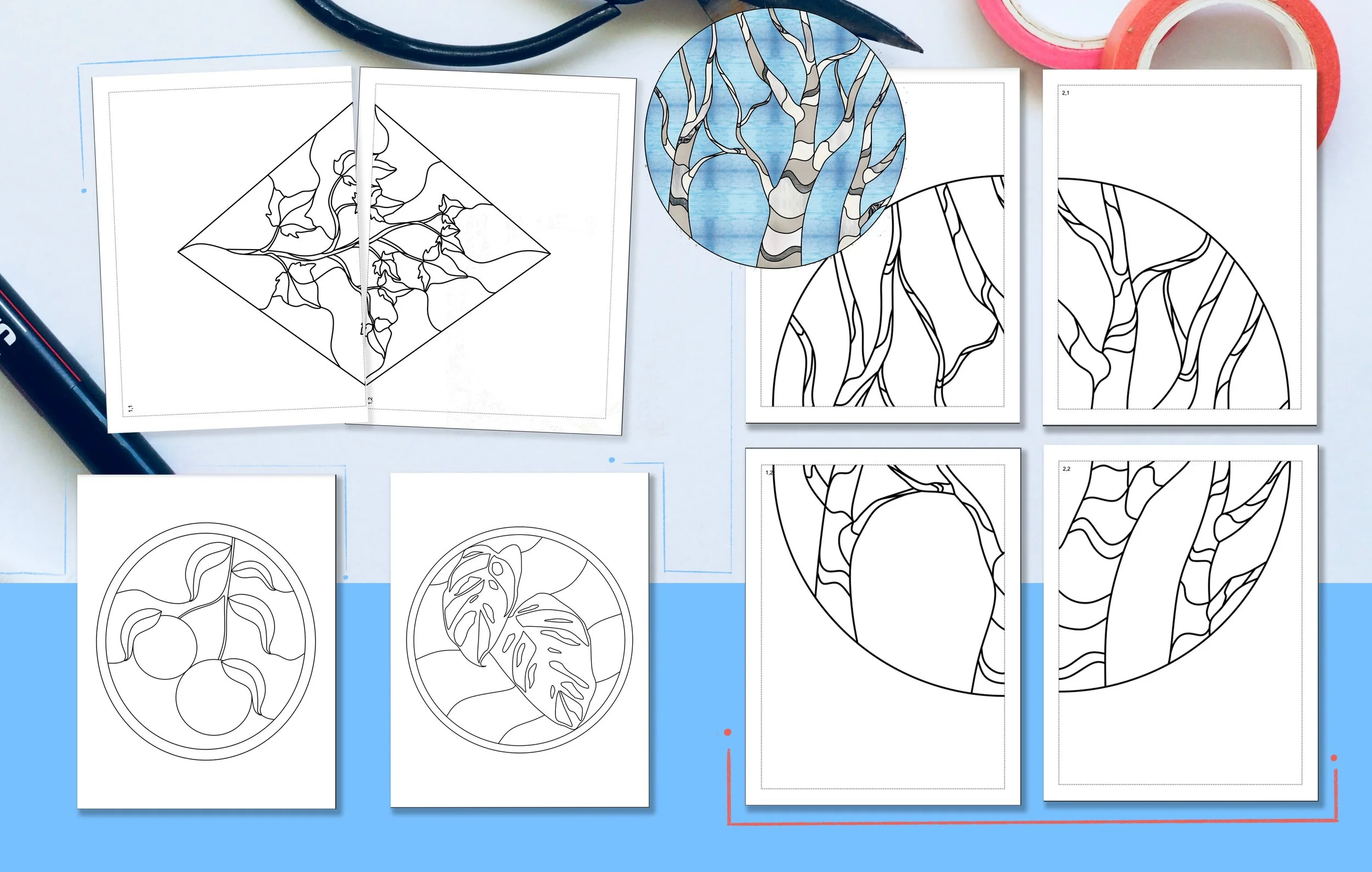 Unleash Your Creativity With Our New Stained Glass-Inspired Designs - News