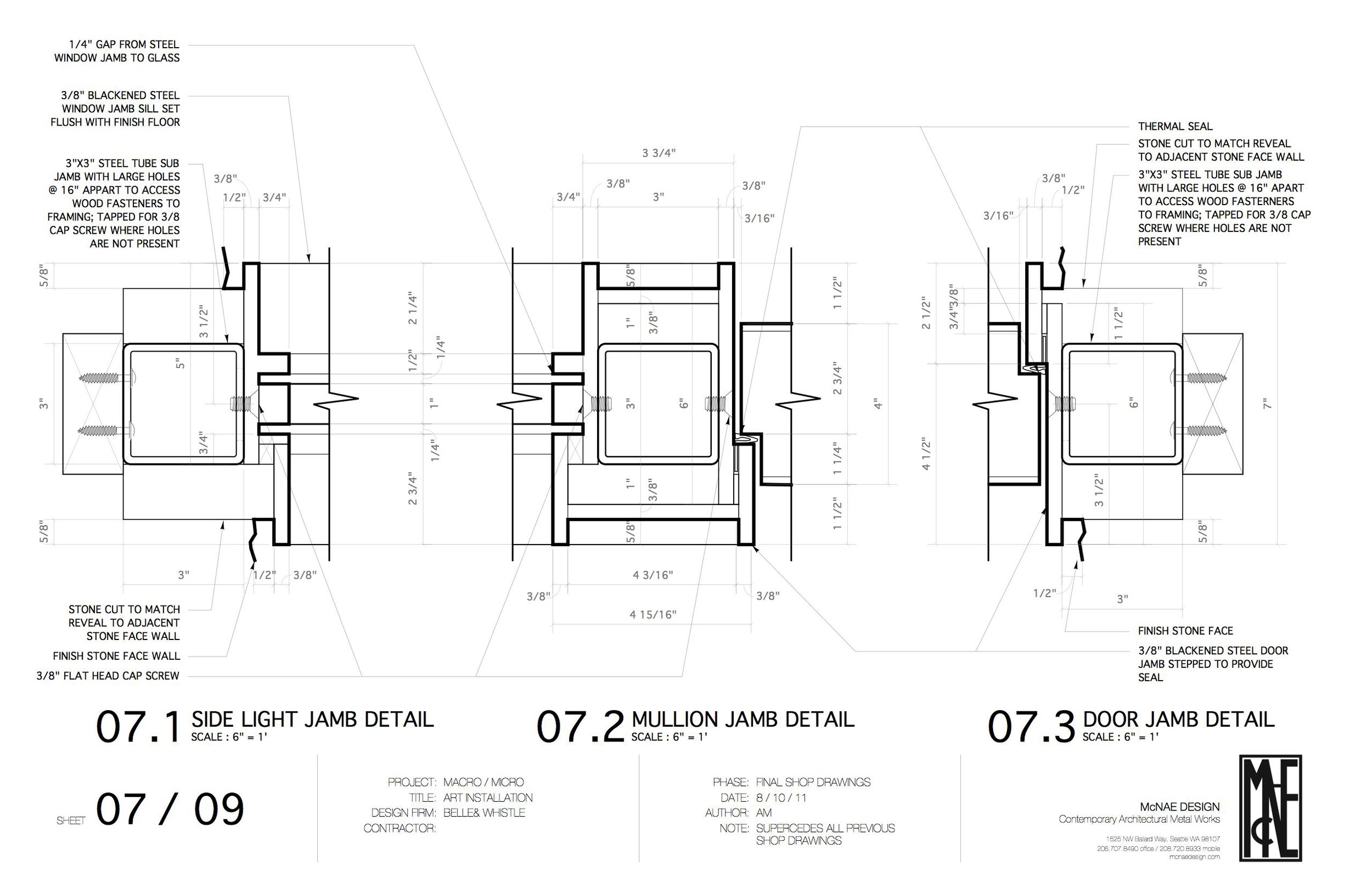 Entry Door / Drawings — McNae Design