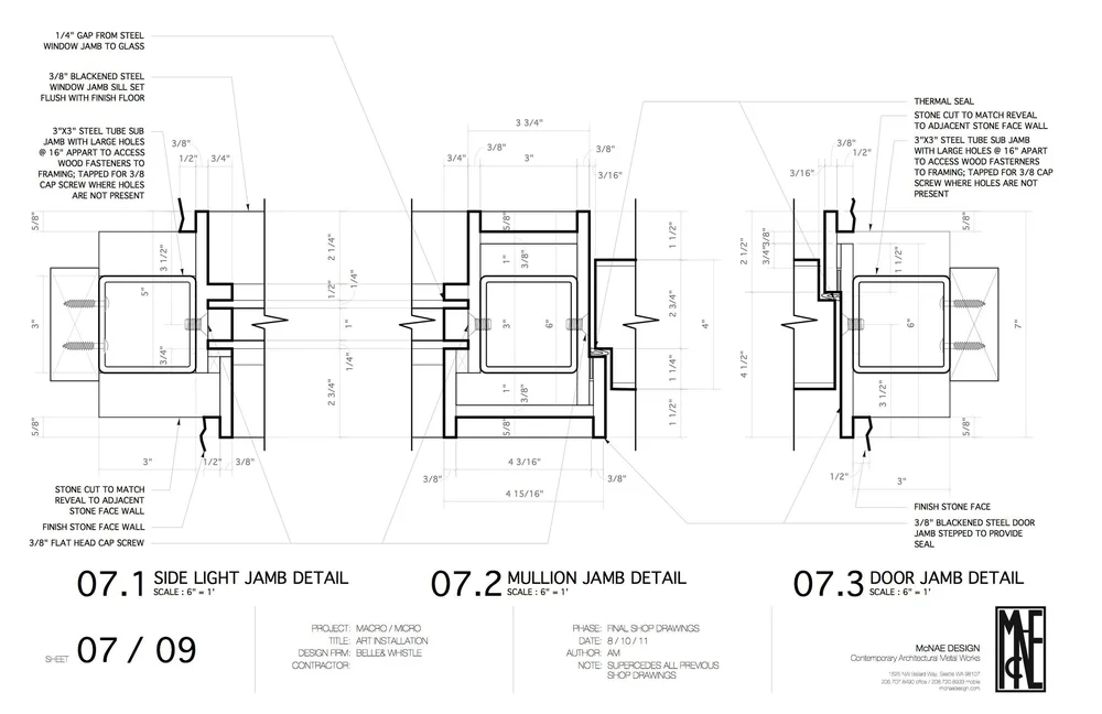 Entry Door / Drawings — McNae Design
