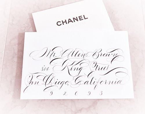 Examples of Calligraphy & Engraving | Slinging Ink