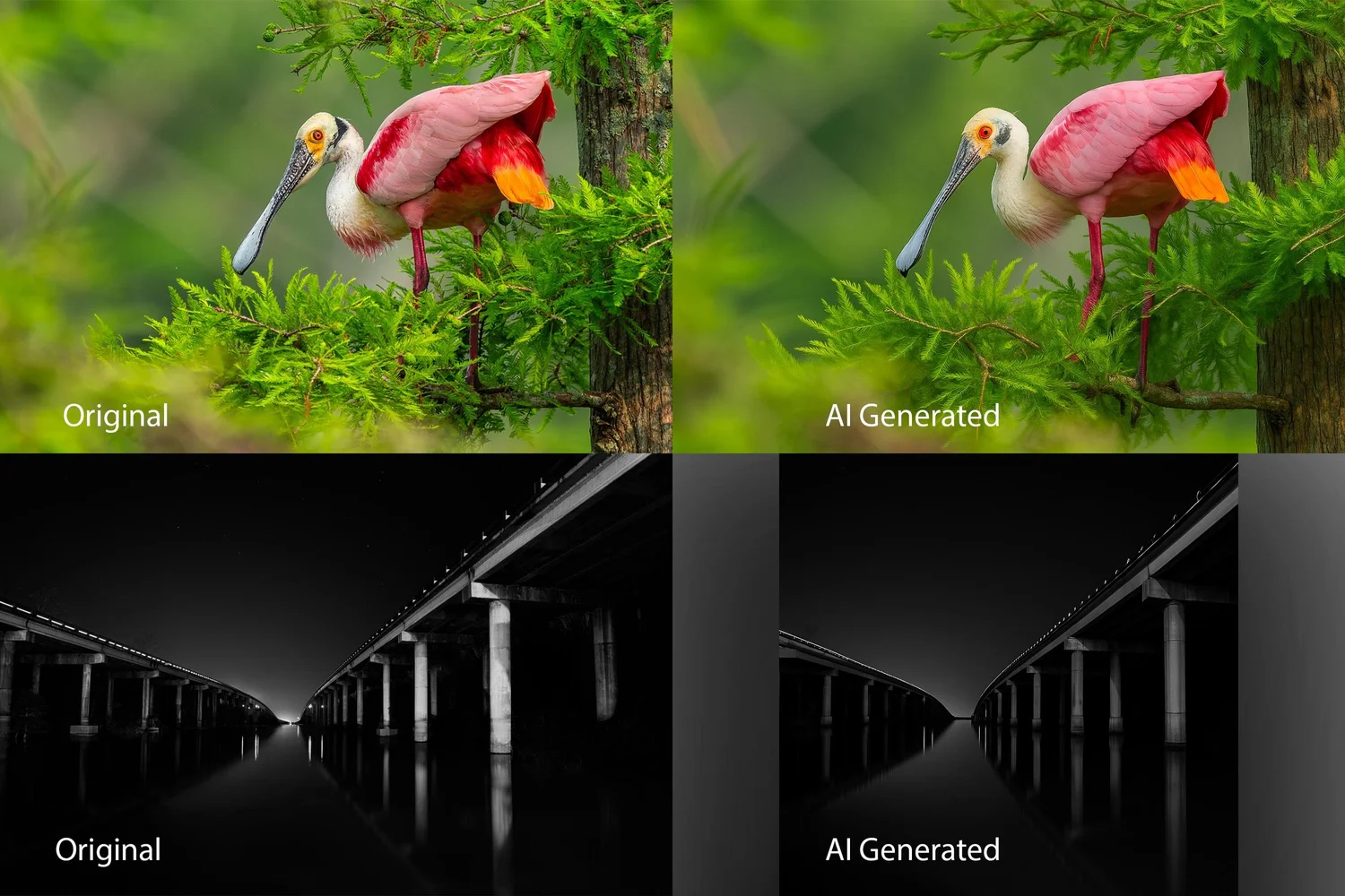 How to spot AI vs real photos — Charles Bush Photography