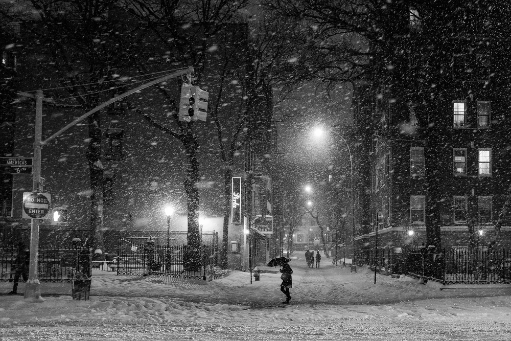 New York City Snowstorm - A walk around Greenwich Village — Brian Eden ...