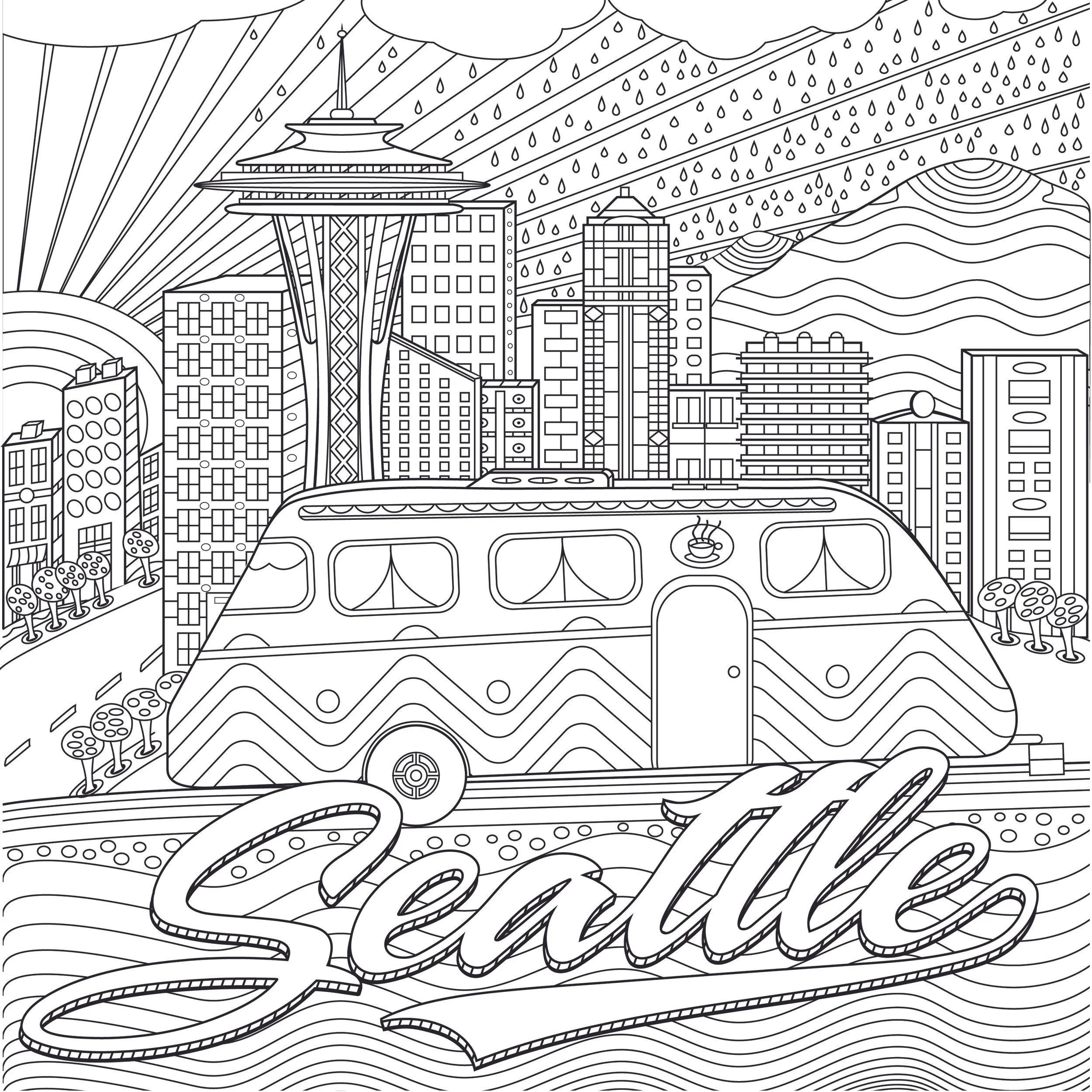 COLORING BOOKS — BRIAN SHARKEY VAUGHT