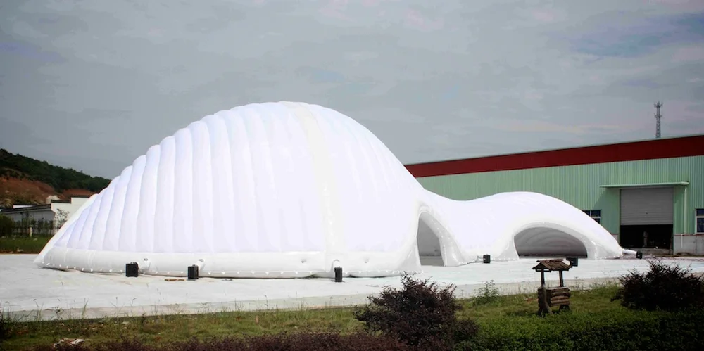 Testing our new inflatable pavilion — 2hD Architecture Workshop
