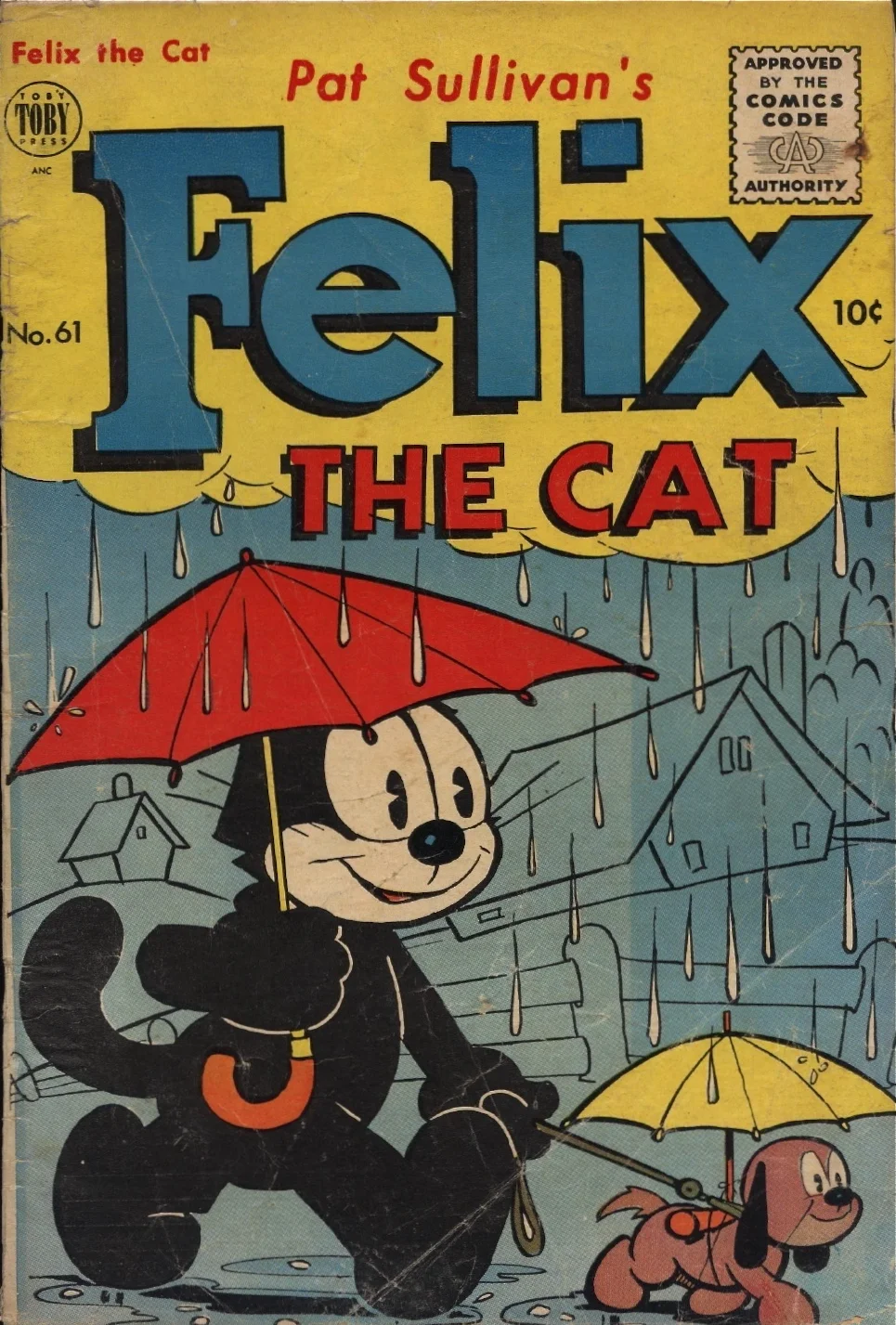 Felix the Cat comics on ebay — Konsumerism run amok