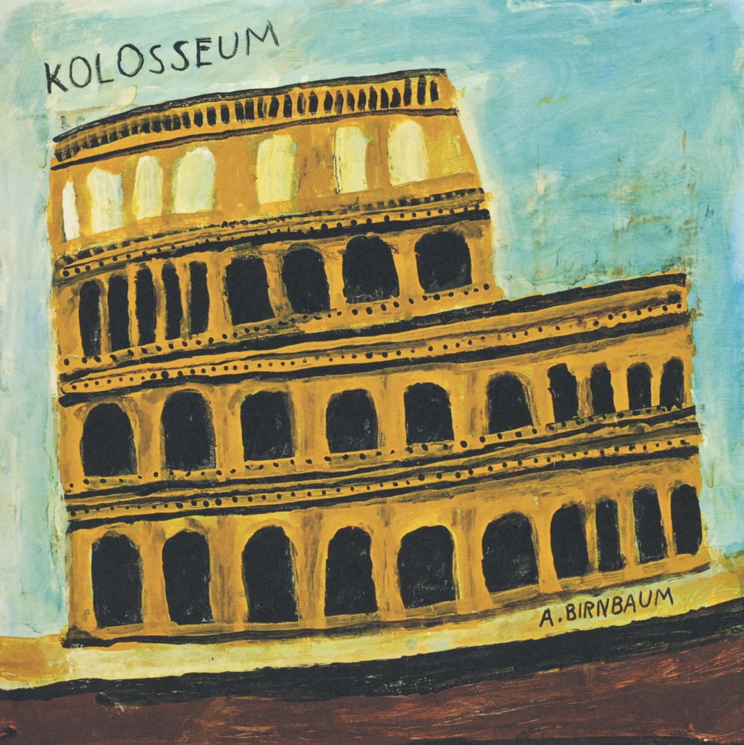 Aaron Birnbaum, memory painter — Konsumerism run amok