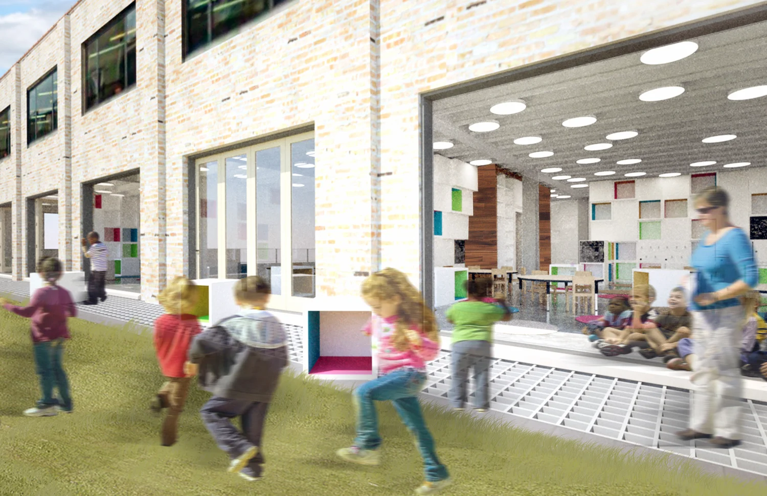 Residential Architecture: Reggio Emilia School, Chicago IL