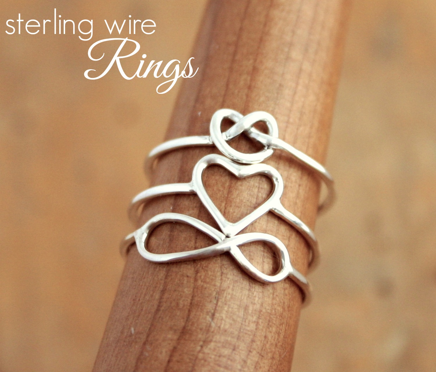 Sterling Silver Wire Rings — Just Jaynes