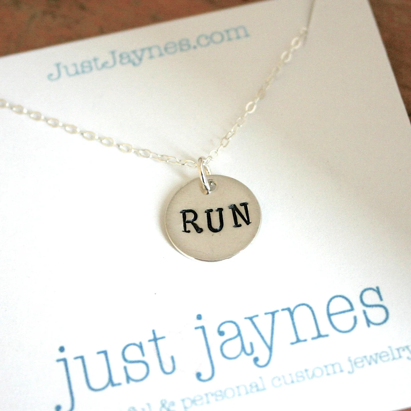 Custom Running Jewelry — Just Jaynes