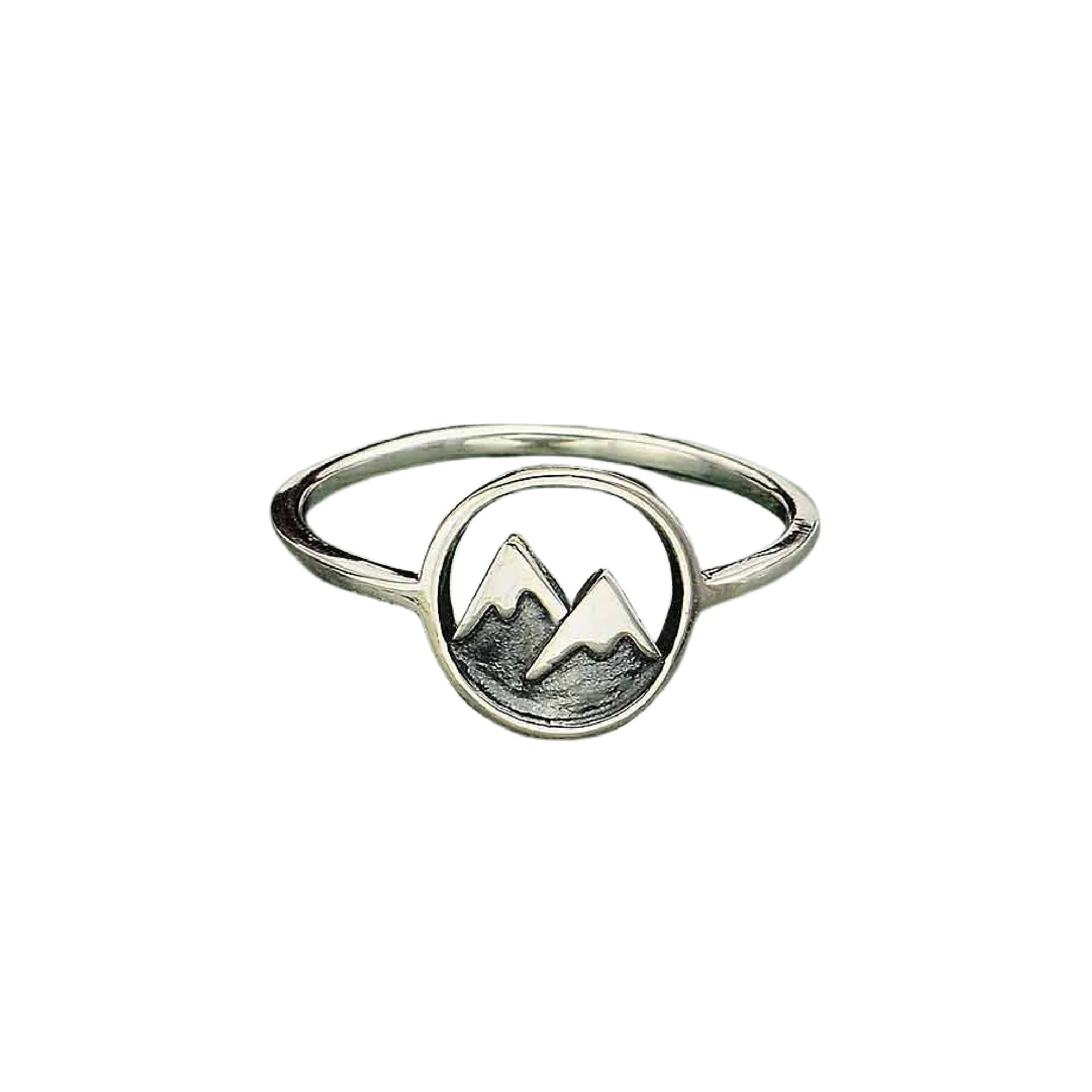 Snow Capped Mountain Ring | Sterling Silver — Just Jaynes