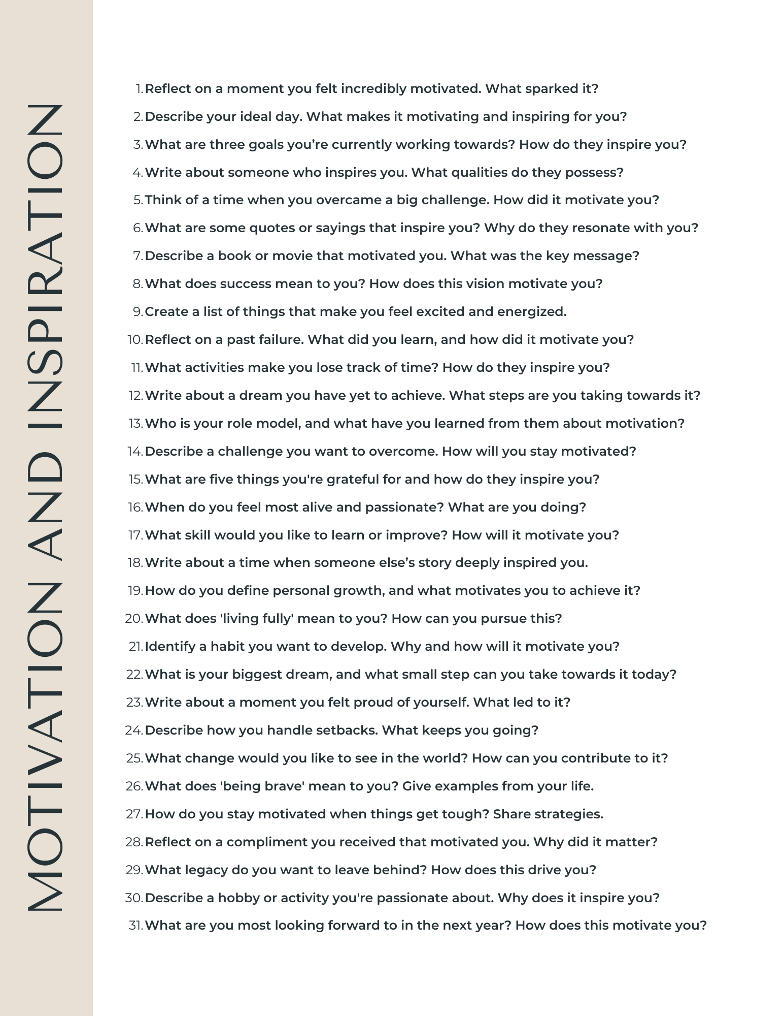 365 journal prompts digital download pdf file — Just Jaynes