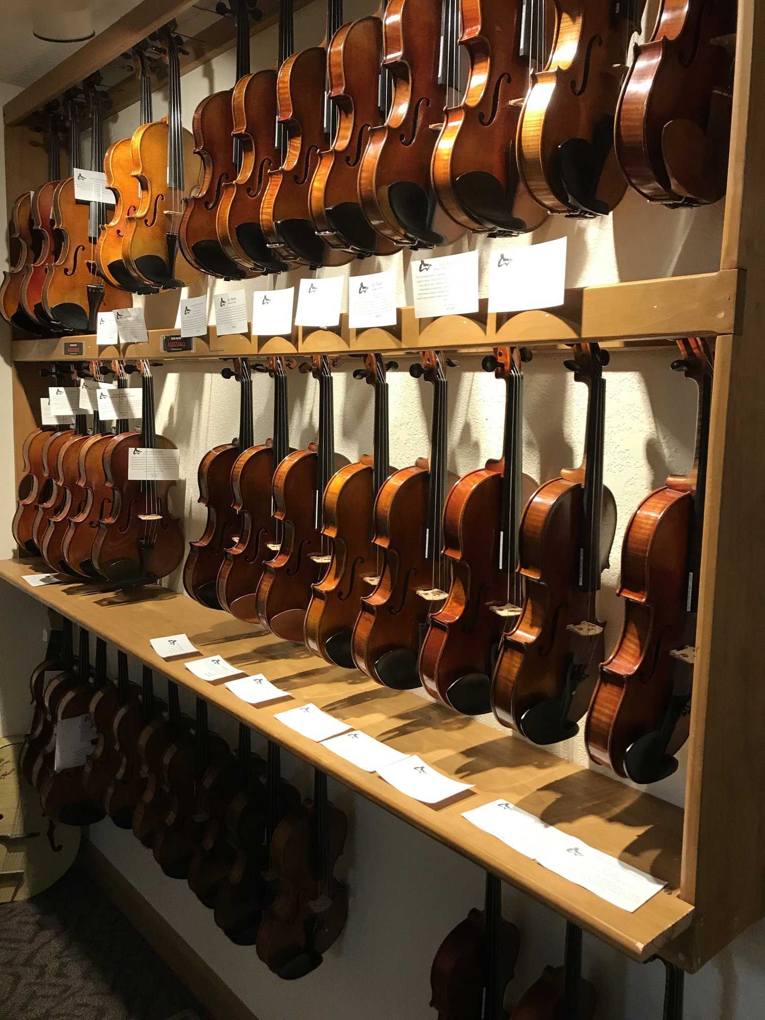 Instruments — Wyatt Violin Shop