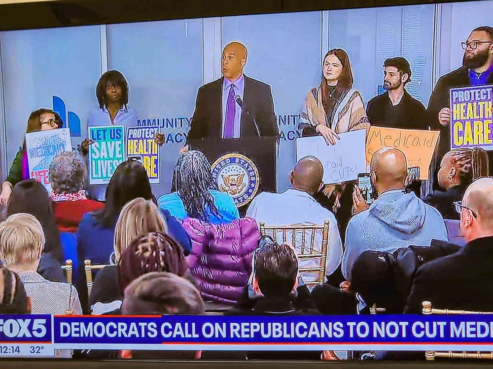 ACI attends Senator Booker Press Conference on Medicaid cuts - Alliance ...