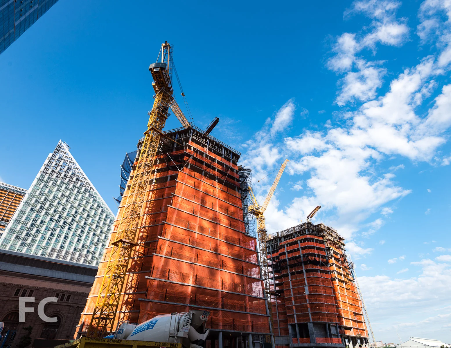 Construction Tour: Waterline Square — FIELD CONDITION