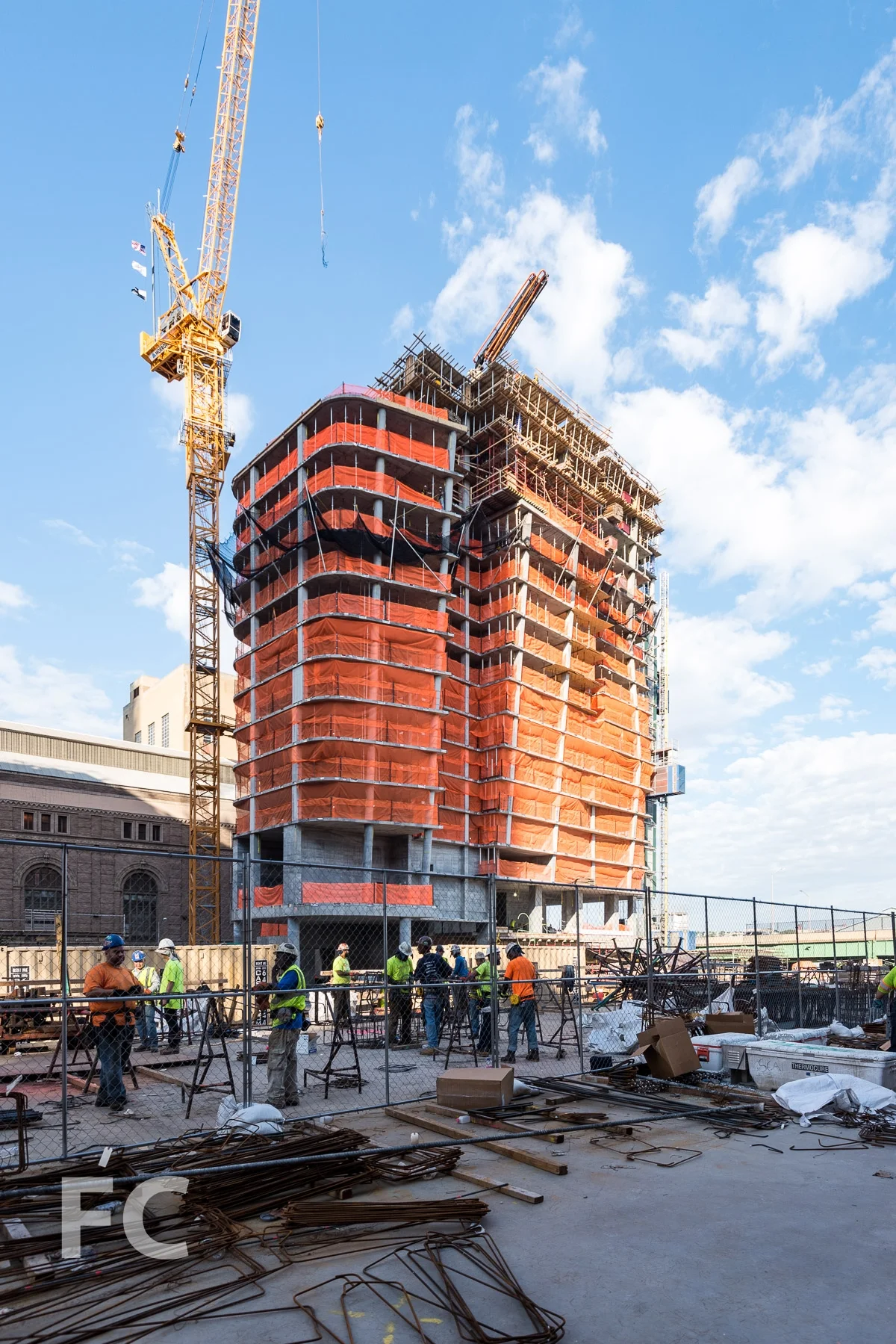 Construction Tour: Waterline Square — FIELD CONDITION