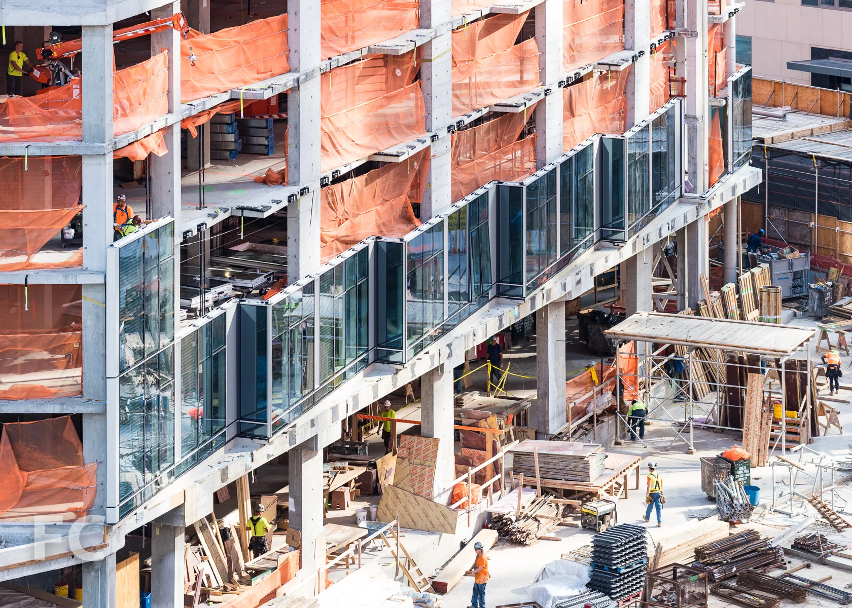 Construction Tour: Waterline Square — FIELD CONDITION