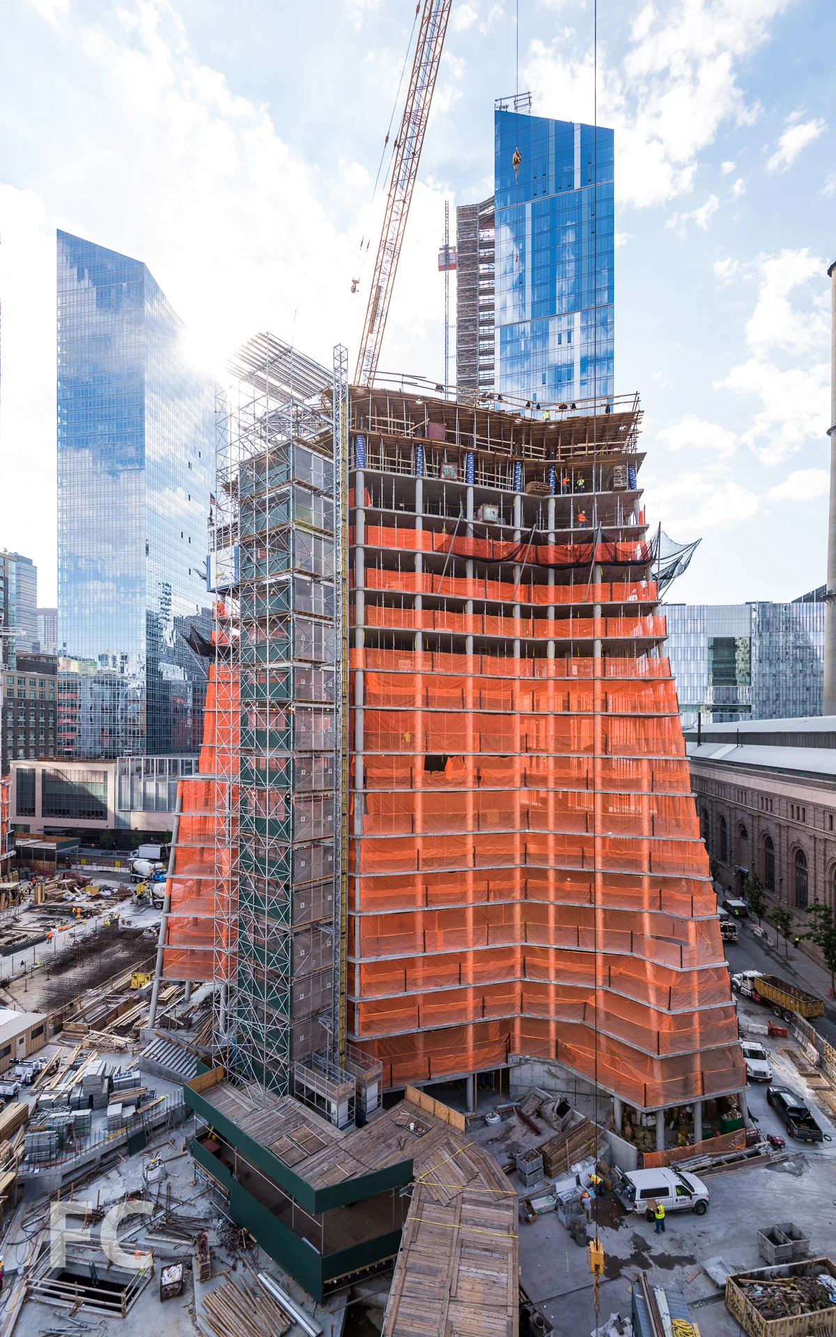 Construction Tour: Waterline Square — FIELD CONDITION