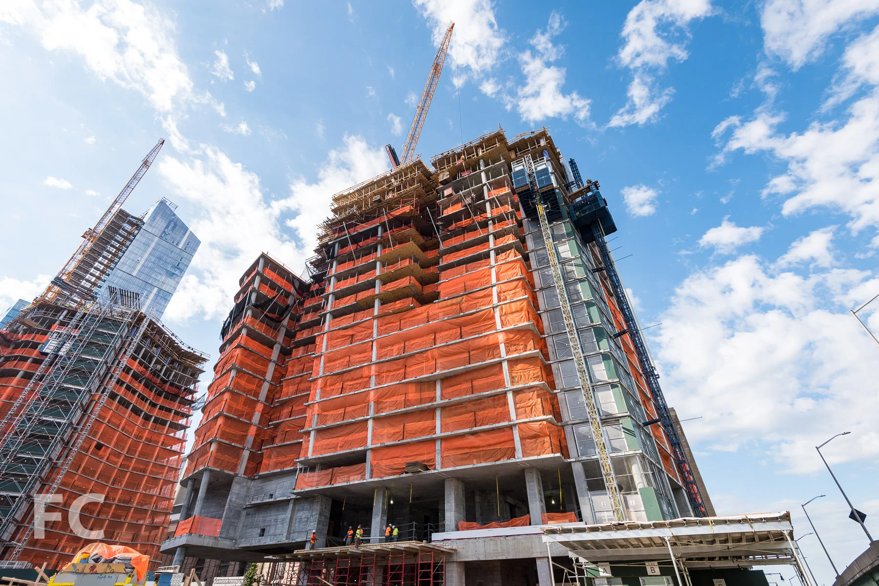 Construction Tour: Waterline Square — FIELD CONDITION