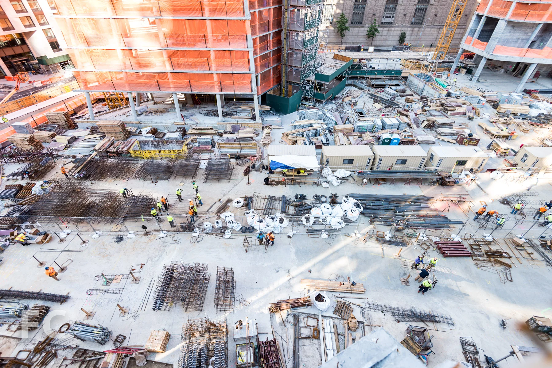 Construction Tour: Waterline Square — FIELD CONDITION