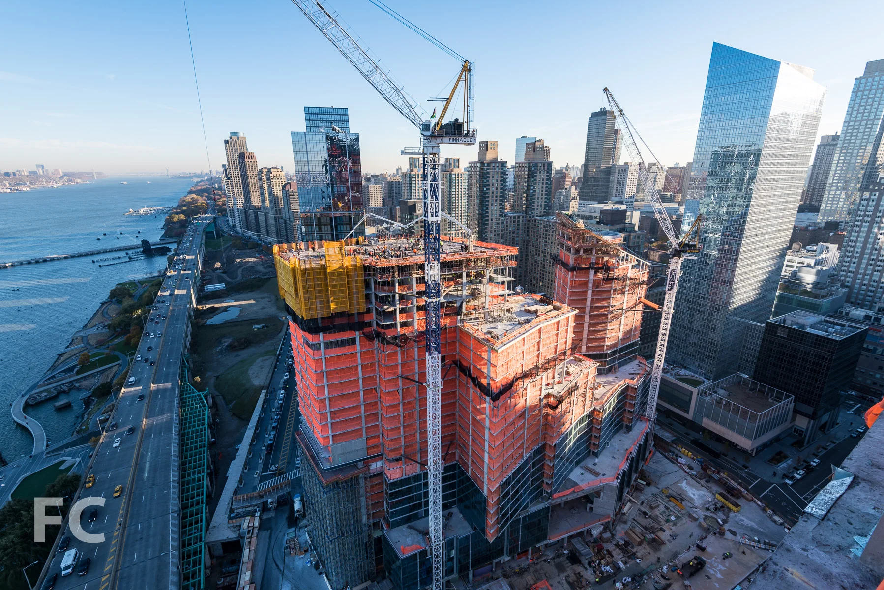 Construction Tour: Waterline Square — FIELD CONDITION