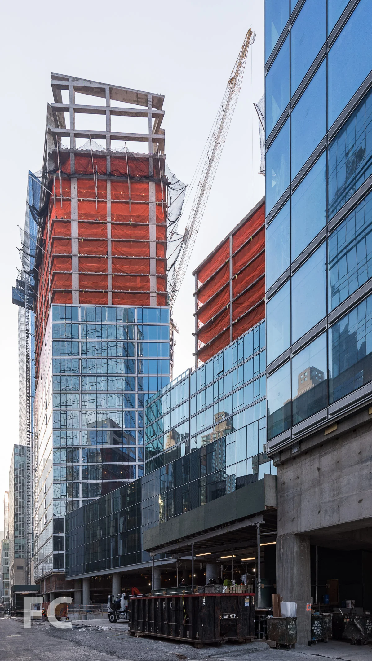 Construction Tour: Waterline Square — FIELD CONDITION