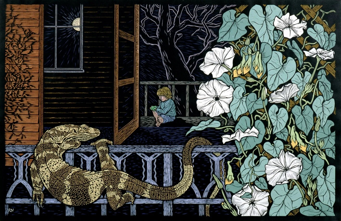 Linocuts of Australian Wildlife & Sea Life — Rachel Newling