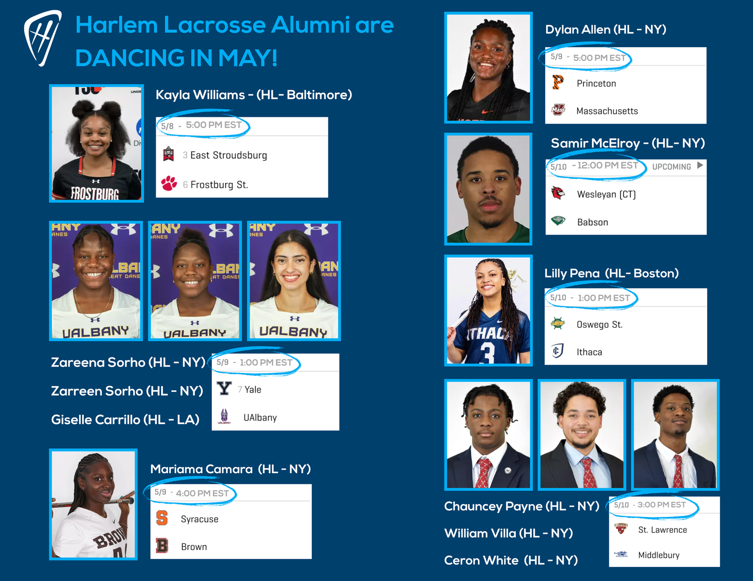 Harlem Lacrosse Alumni Are Making Their Mark on the National Stage ...