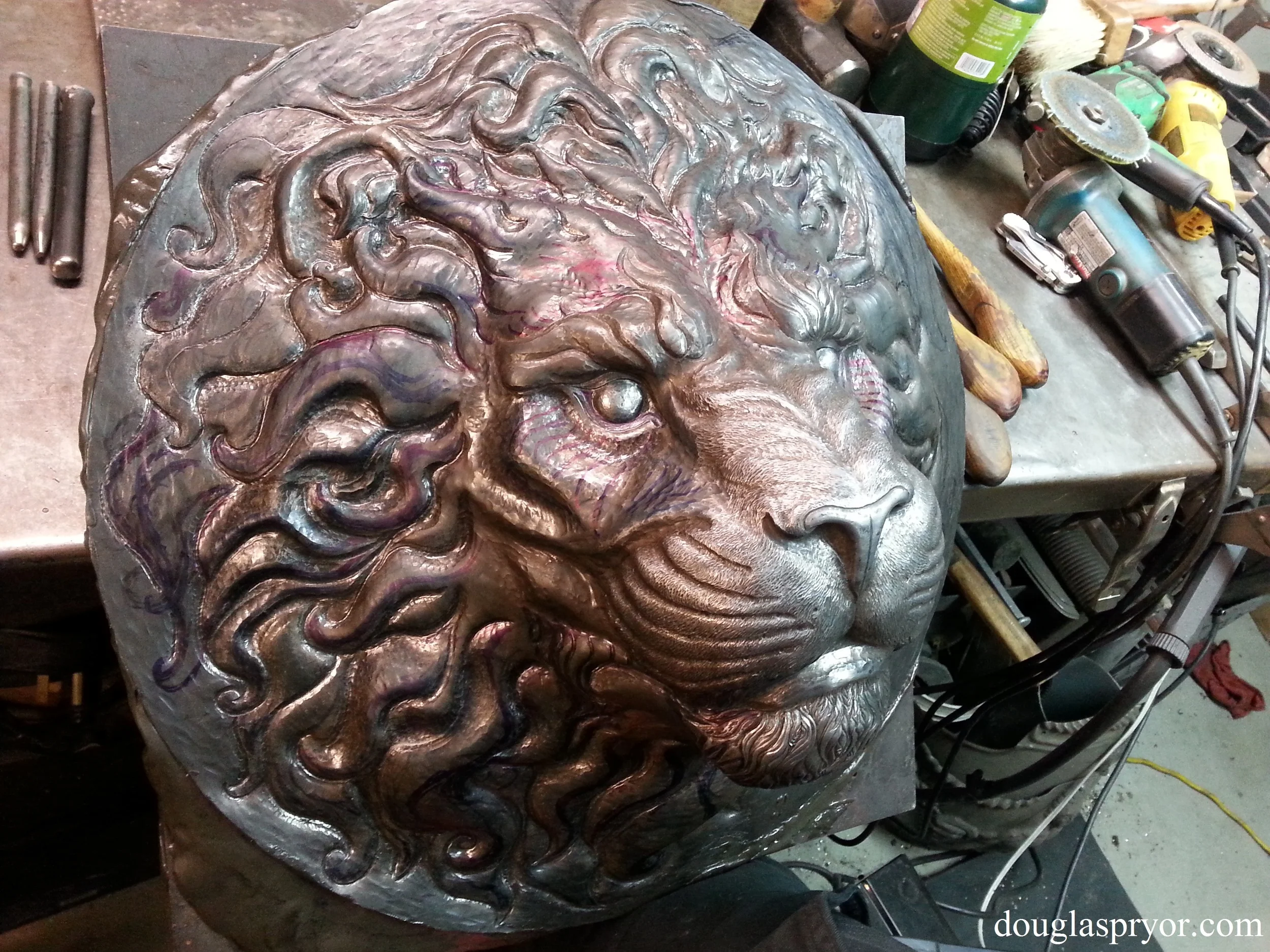 Lion Head Build — Douglas Pryor