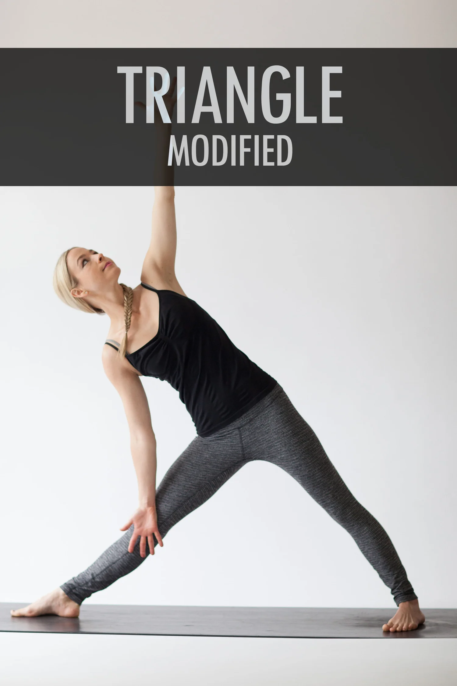 Modified Triangle Pose