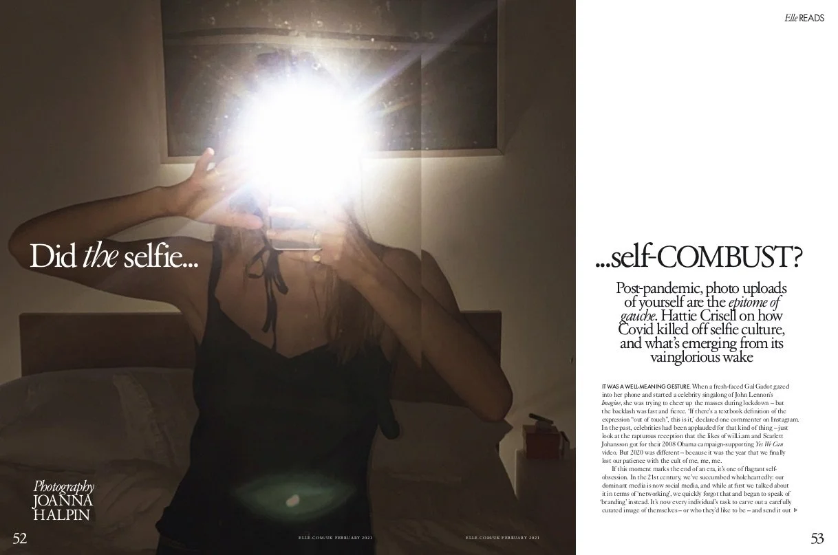 Did the Selfie Self-combust? — Hattie Crisell