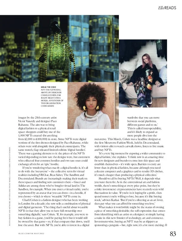 The Women Behind the NFT Boom — Hattie Crisell