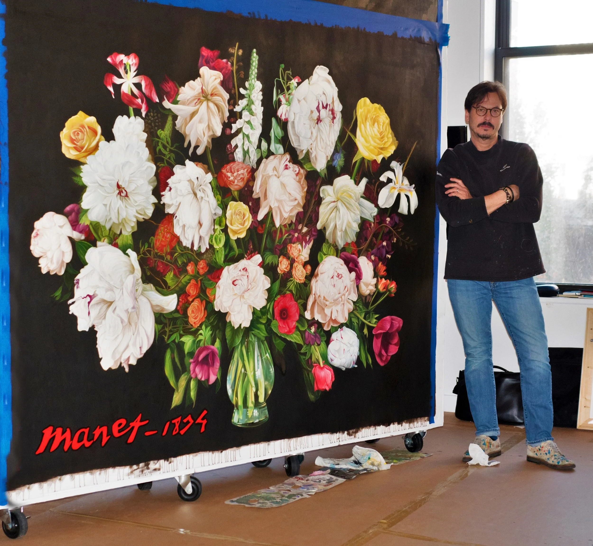 Marc Dennis's Altered Art History | Maria Brito