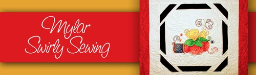 Mylar Swirly Sewing — Purely Gates Embroidery